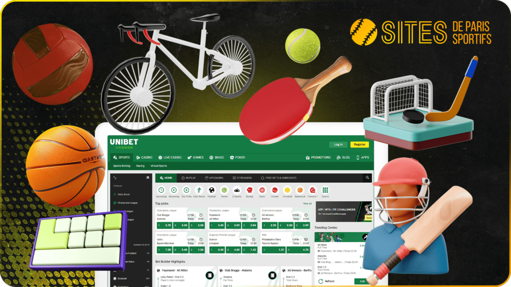 Unibet - site de paris sportifs et casino en France
